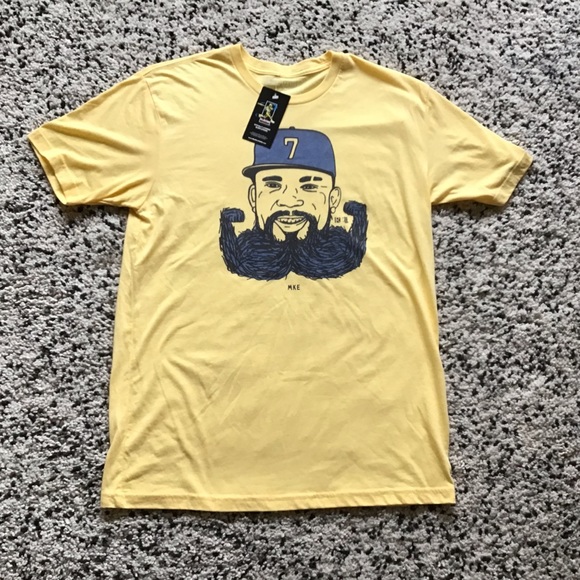 Routine Baseball | Shirts | Routine Baseball Eric Thames Milwaukee ...